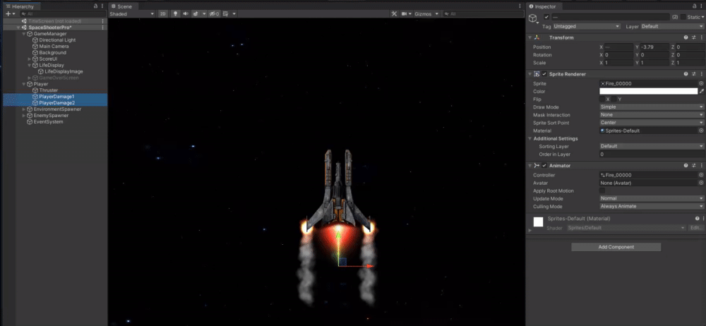 Dev Log 35 Visual Health Display By Kenny Pruitt Unity Coder Corner Medium