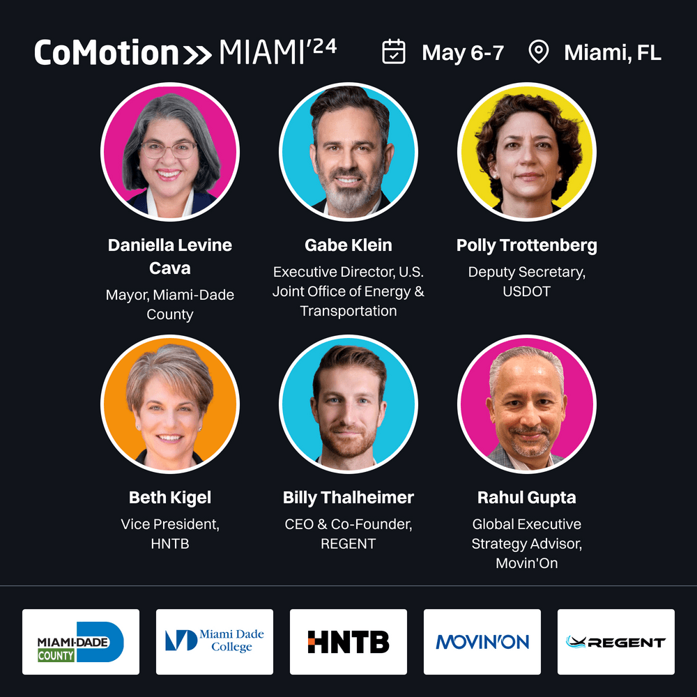 The #CitiesFirst Podcast Partners with CoMotion MIAMI on May 6–7 - The #CitiesFirst Newsletter ...