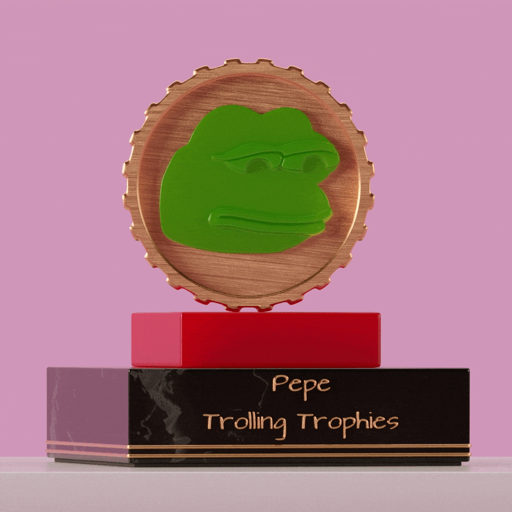 “Pepe Trolling Trophies” — who are these tabletop beauties? | by Pepe ...