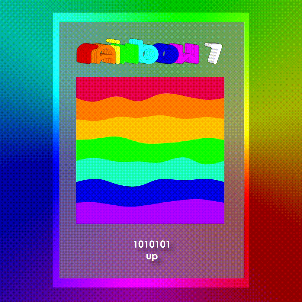 Rainbow 7 NFT Collection Available now on OpenSea | by Lyana Ro | Medium