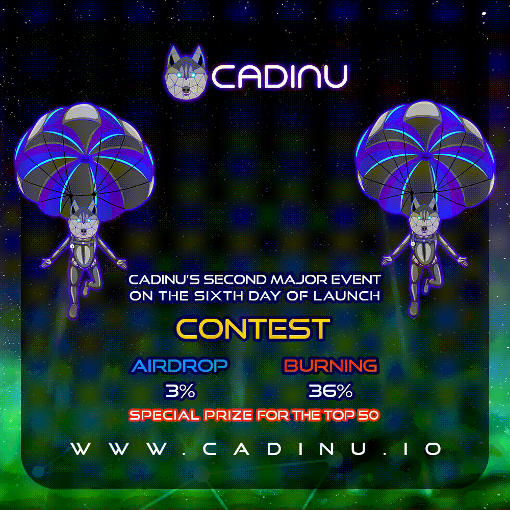 The Airdrop Of CADINU TOKEN - CADINU Token - Medium
