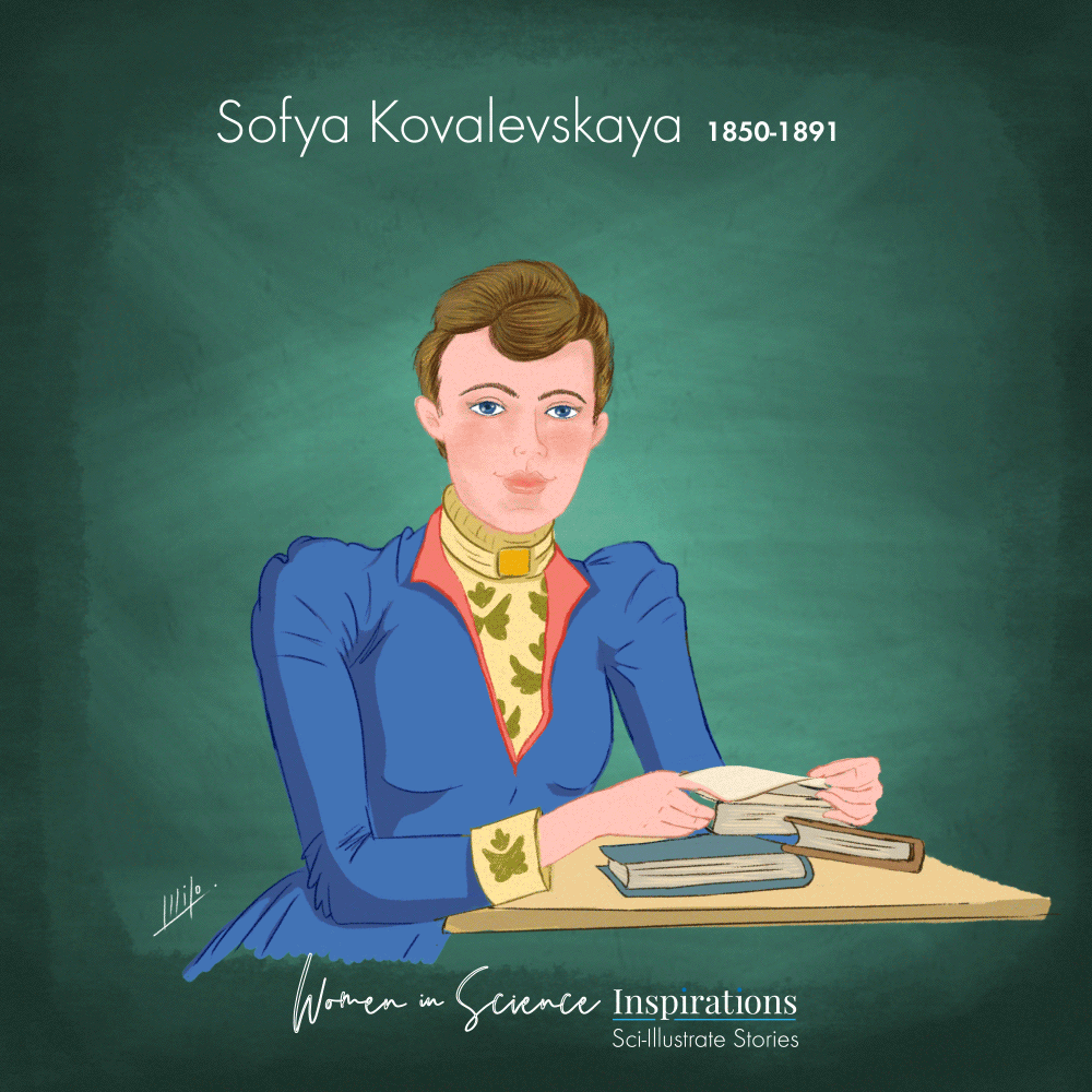 Sofia Kovalevskaya. Brilliant Russian mathematician, who… | by Sci-Illustrate | Sci-Illustrate ...
