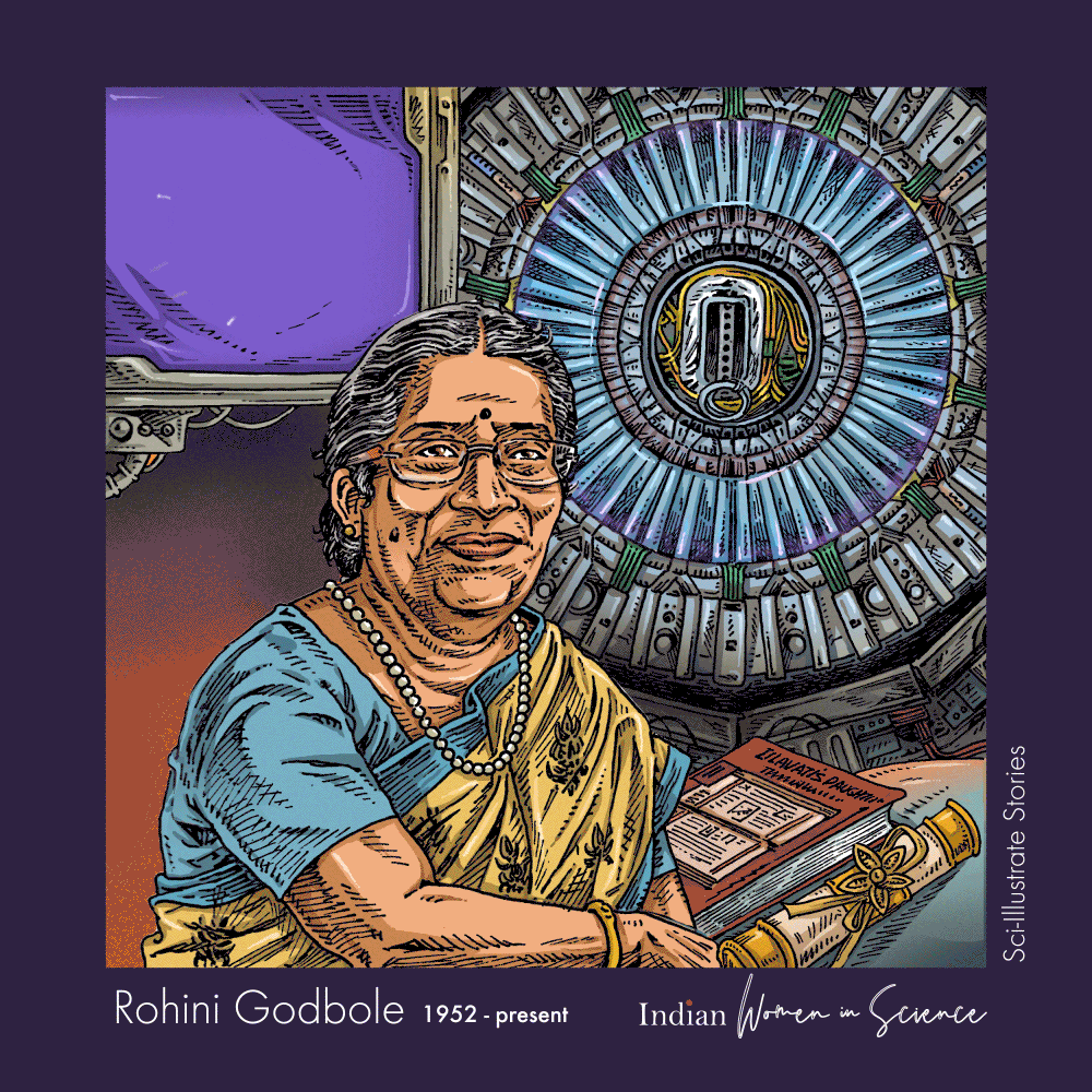 Rohini Godbole. A theoretical particle physicist… | by Sci-Illustrate ...