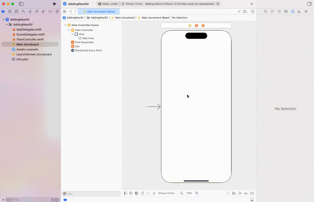 Getting Started with ScrollView in Xcode Interface Builder | by Kolton Root | Medium