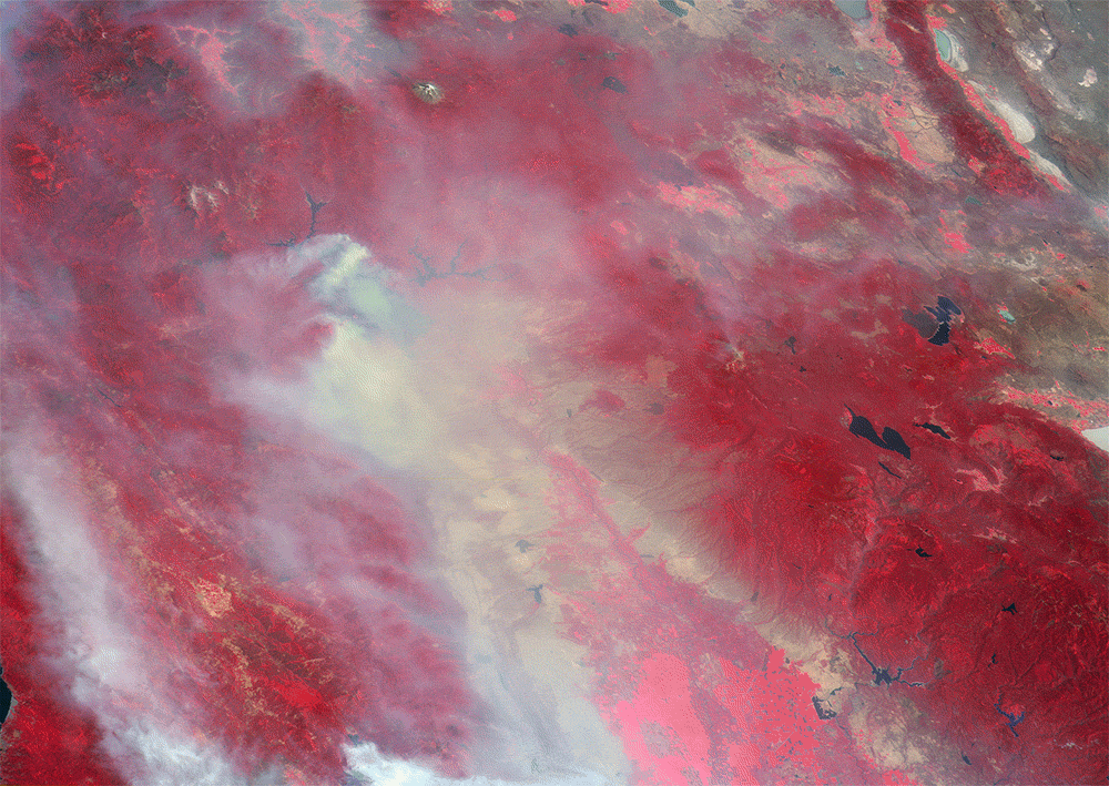 Carr fire in Northern California. Carr fire started on July 23 2018 and ...