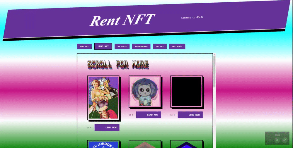 reNFT — Peer to Peer Non-Fungible (NFT) Rentals | by Nickev | reNFTLabs ...