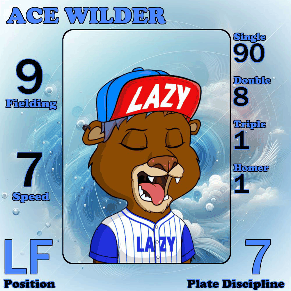 Cub Baseballers. There are a total of 56 Lazy Cubs that… | by Moonshot ...