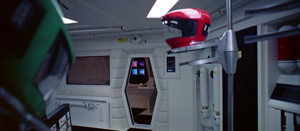 The cinematography on The Logic Memory Center from 2001: A Space ...