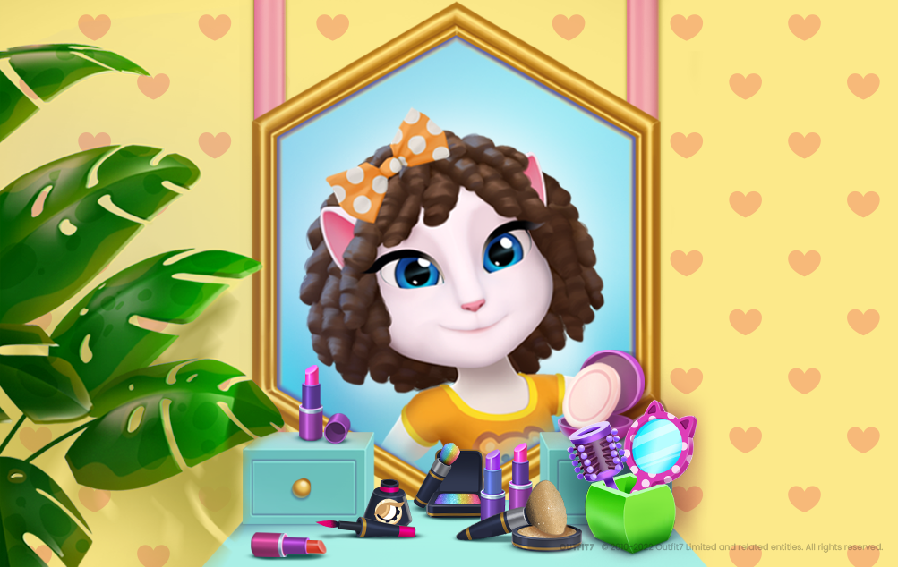 The My Talking Angela 2 Hair System | by Aleksander Gregorka | Outfit7 ...