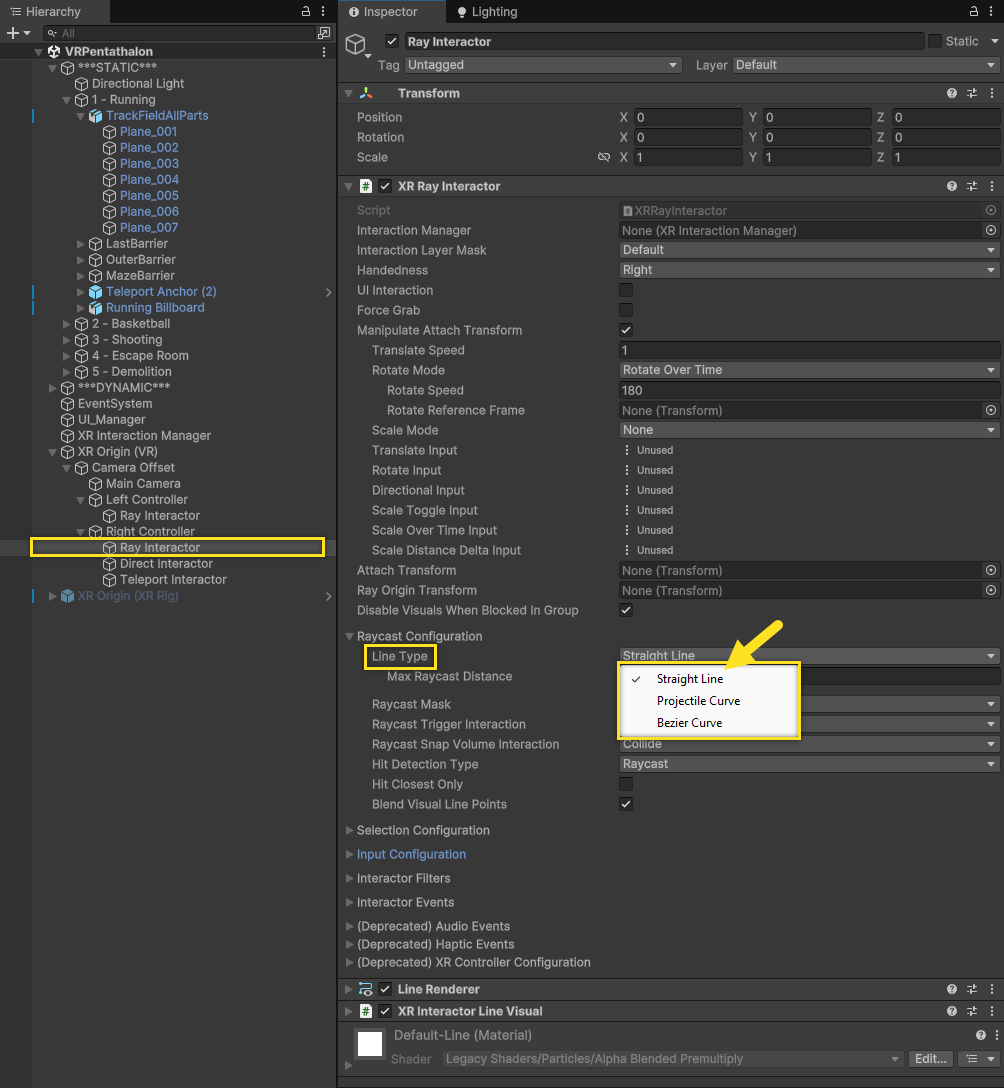 Unity VR: Raycast & Line Visuals. Intro | by Ryan McCoach | Medium