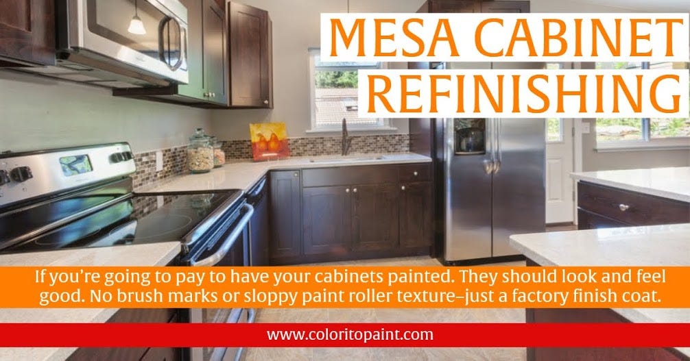 Chandler CabInet PaIntIng. Mesa cabinet painting painters are… | by ...