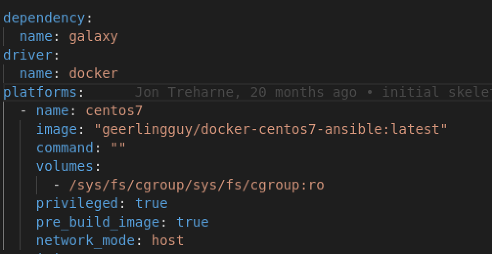 Ansible Molecule setup. Part 1: Ansible / Molecule for the… | by Neil ...