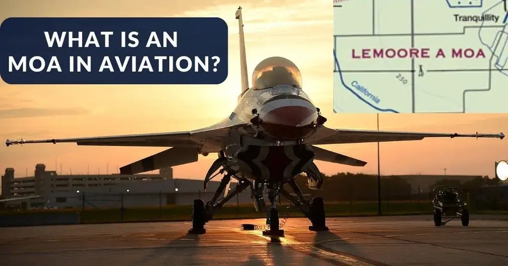 What is an MOA in Aviation?. Knowing about the many words and rules ...