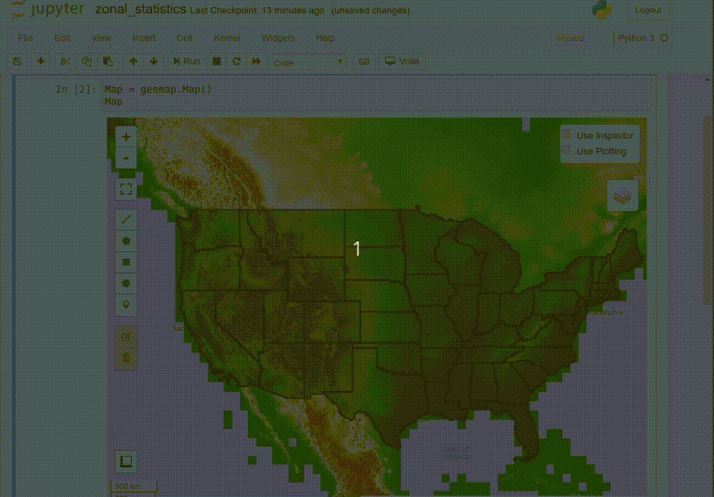 Computing zonal statistics with Earth Engine and exporting results as csv and shapefile | by ...