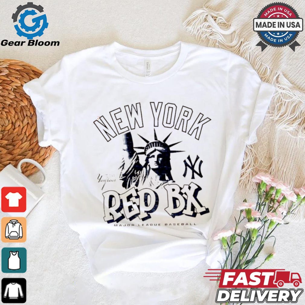 New York Yankees x Statue of Liberty Rep Bx Major League baseball shirt ...