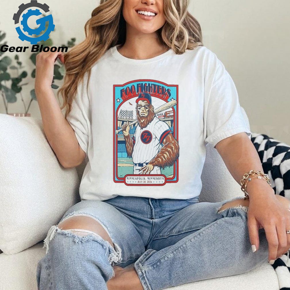 Foo Fighters Target Field Minneapolis MN July 28 2024 T shirt | by ...
