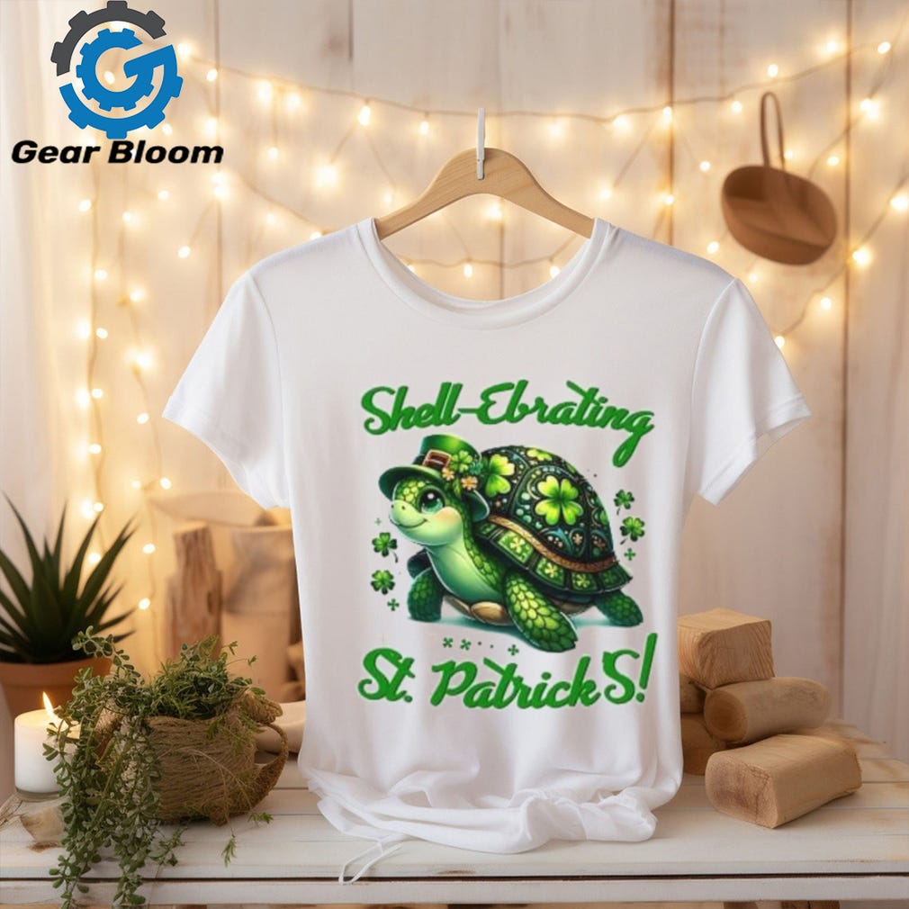 Turtle shell ebrating St. Patrick’s Day T Shirt | by Canifauks | Mar ...