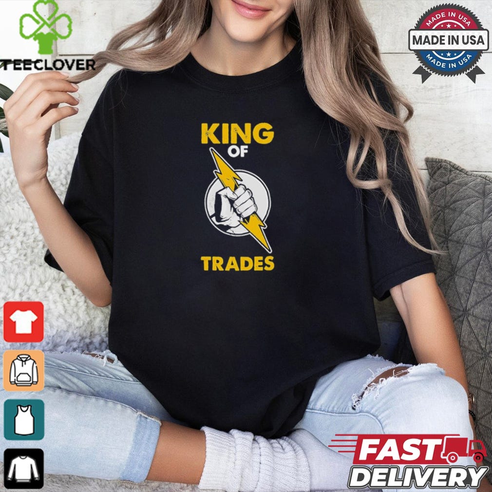 King of Trades Electrician shirt. Buy T-shirt: | by Setspa | Sep, 2024 ...