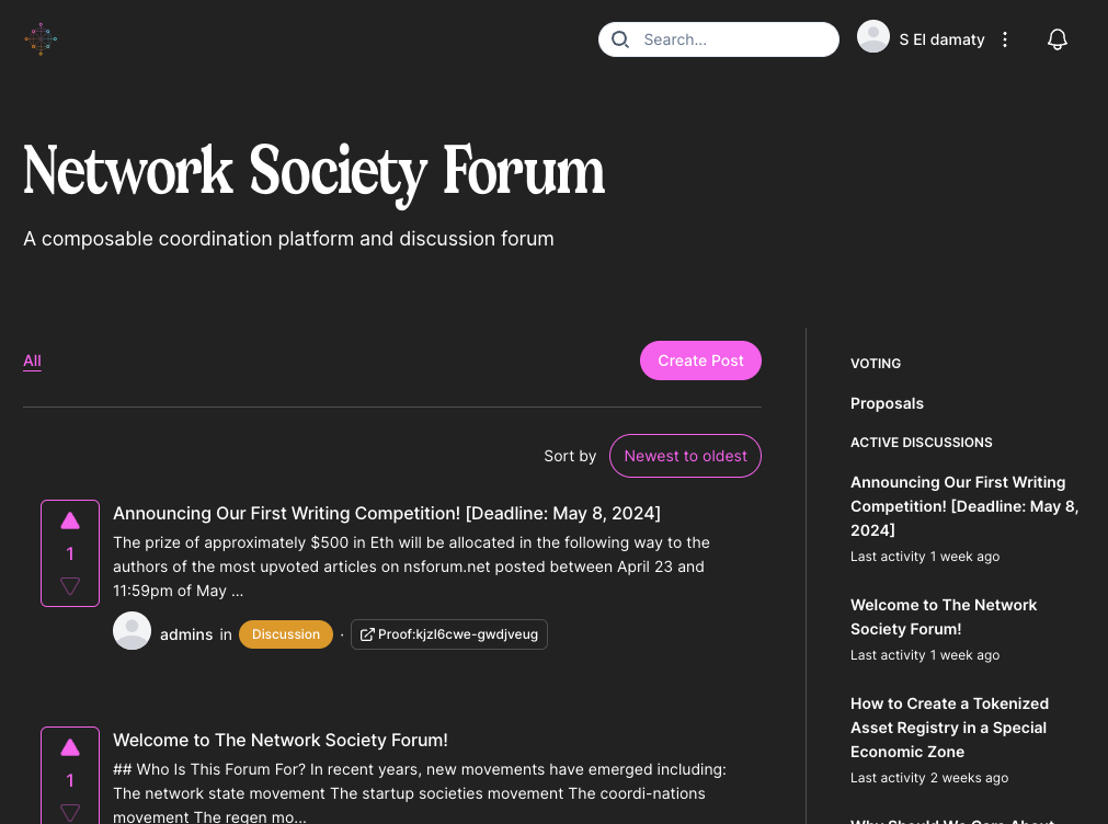 The Network Society Forum, Powered by Silk | by Arunsajeev | Holonym ...