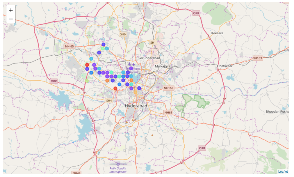 Analyse neighbourhood data in Hyderabad | by Arjun Agarwal | Analytics ...