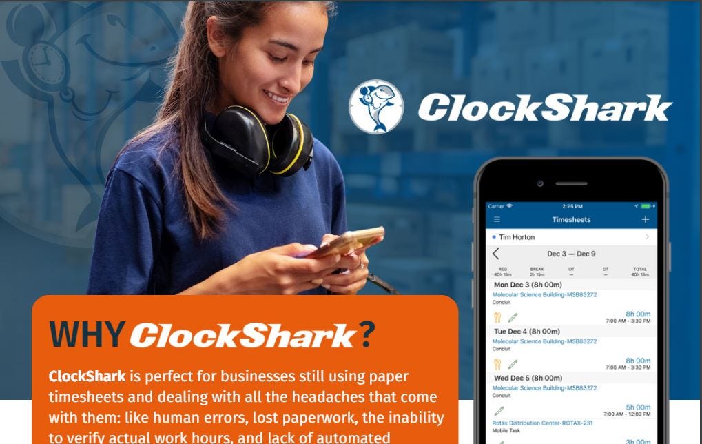 How I Improved The Productivity of My Employees with ClockShark: The Ultimate Time Tracking Tool ...