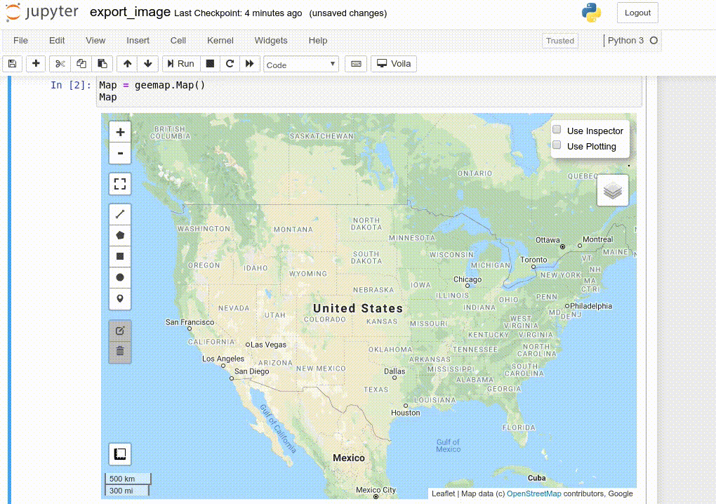 Exporting Earth Engine Image and ImageCollection as GeoTIFF and Numpy array | by Qiusheng Wu ...