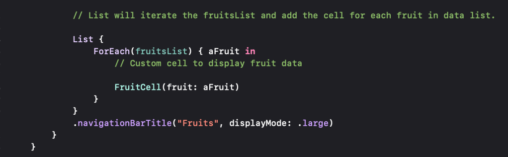 Using List In Swiftui In Swiftui List Is Similar To By Priyanka 3835