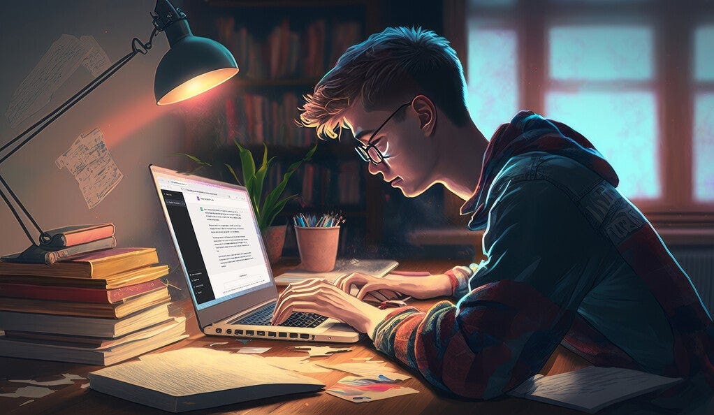 College Student Writer. At the beginning of Composition I, I… | by Luis ...