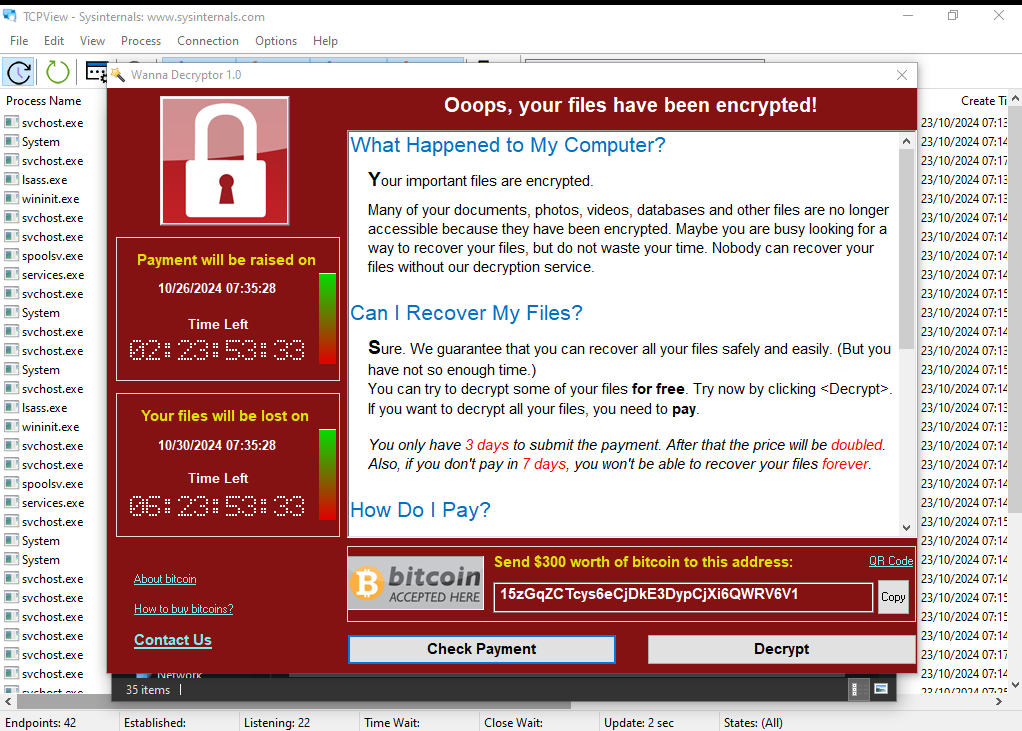 Analyzing the Wannacry Ransomware | by Chinaza Emmanuela Obidike | Medium