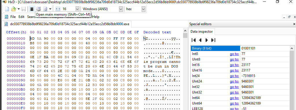 Malware Analysis of a PC based malware sample: | by No0b H4ck3r | Medium