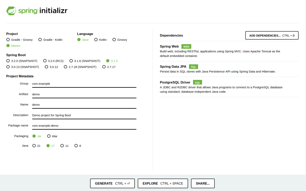 Spring boot REST API — Part 1. The gist | by Lizardanddog | Medium