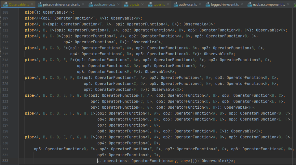 Notes On Rxjs Observables Pipes And Error Handling By Olegk Sotnikov Medium