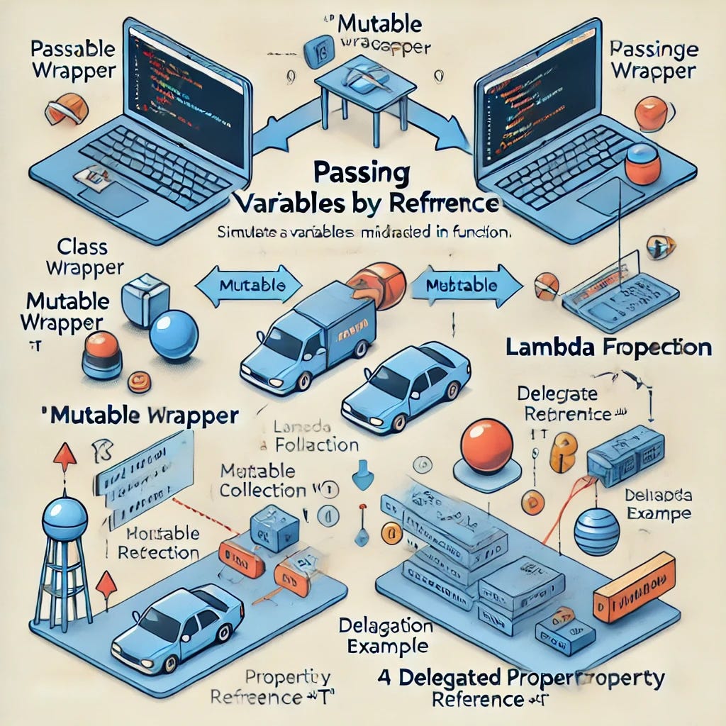 Can You Pass a Variable by Reference in Kotlin? | by Sandeep Kella | Stackademic