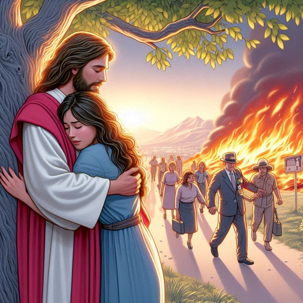 Who’s sticking with Jesus when the turmoil rages, and hearts turn cold ...