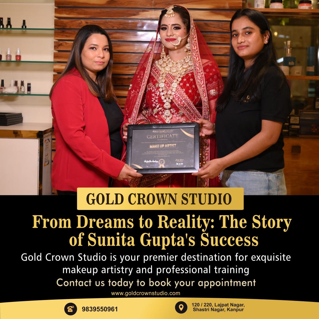 From Dreams to Reality: The Story of Sunita Gupta’s Success | by Gold Crown studio | Medium