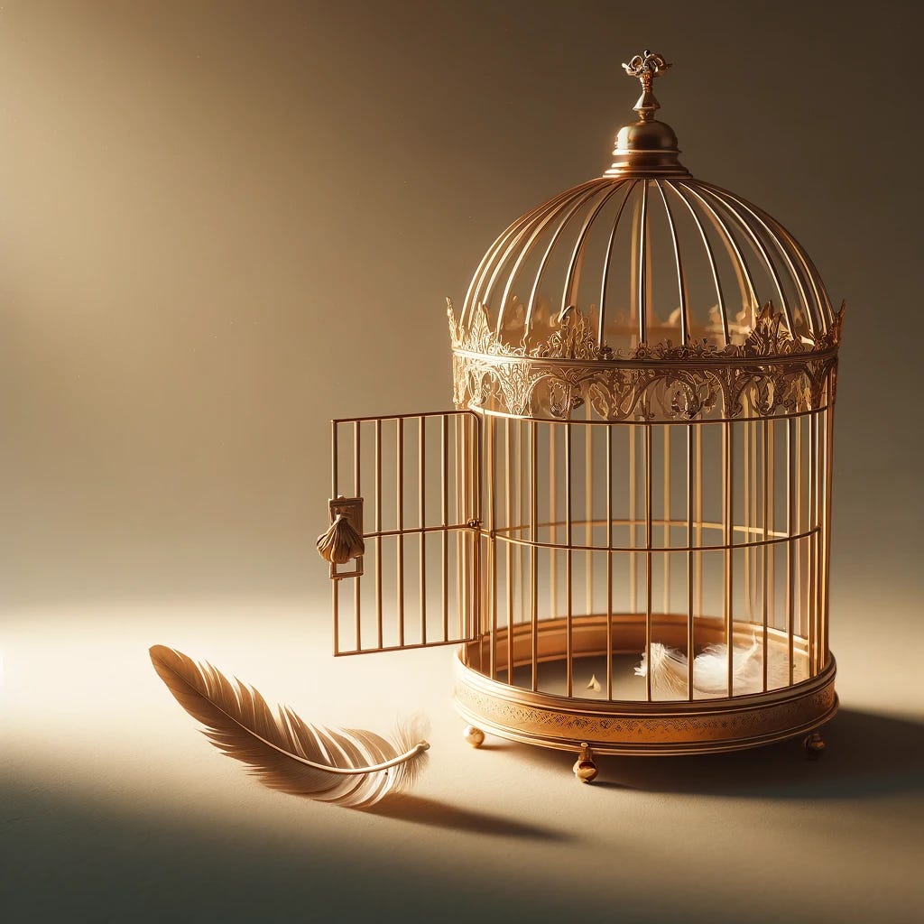 The Golden Cage Of Expectations. We call it tradition. We call it… | by ...