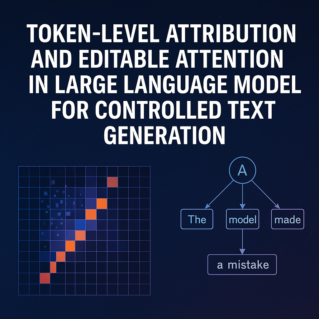 Token-Level Attribution and Editable Attention in Large Language Models ...