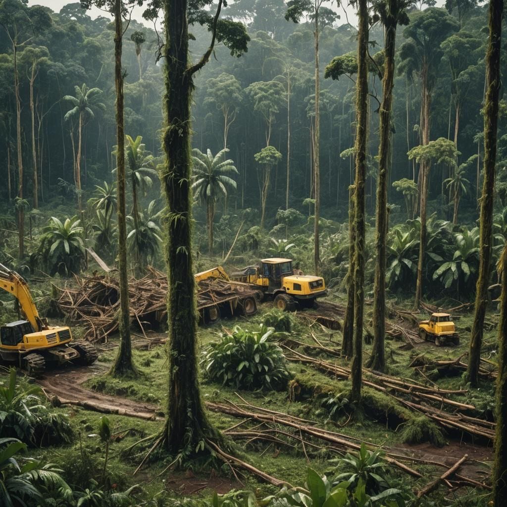 Deforestation: Our Earth’s Struggle with Human Encroachment | by C. L ...