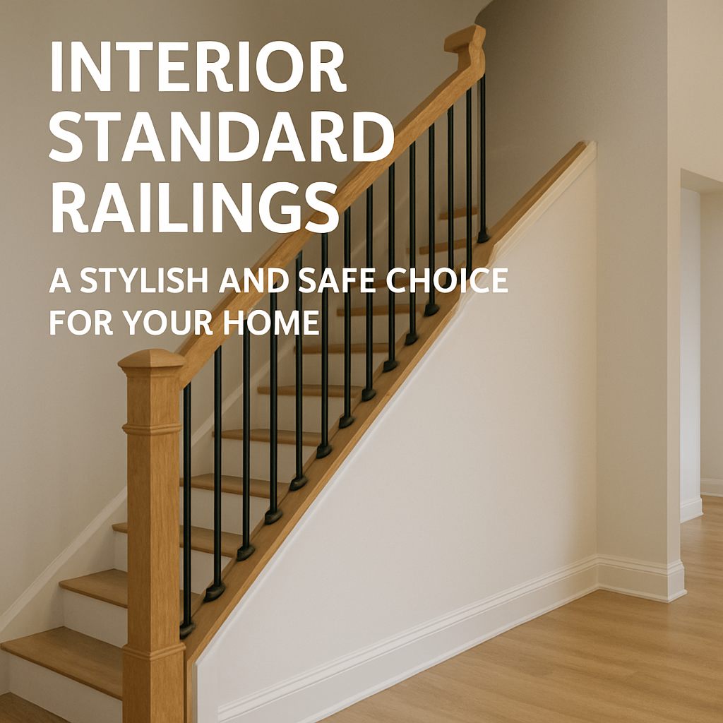 Interior Standard Railings. Interior Standard Railings: A Stylish… | by Pmfii Ironwork | Jun ...