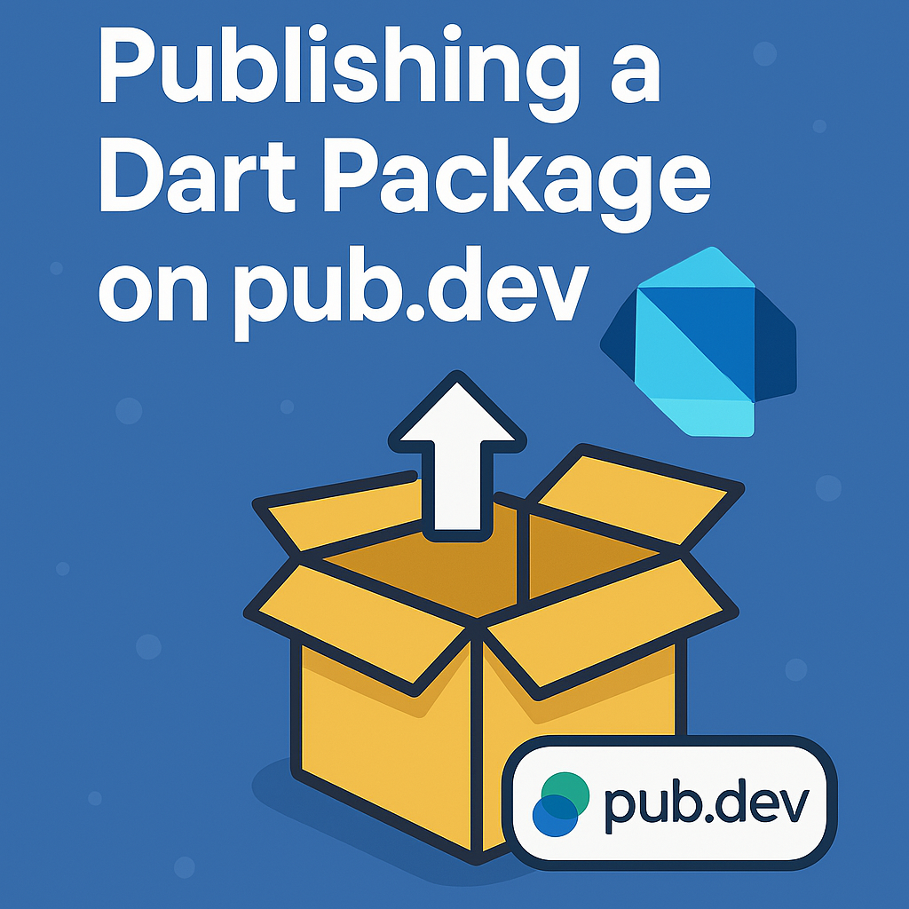 [Dart] A step by step guide to publish a dart package on pub.dev | by Quentin Klein | Apr, 2025 ...