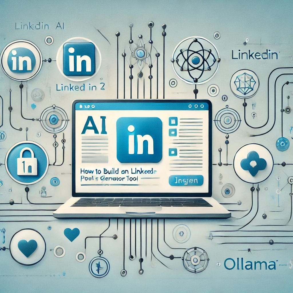 How to build an AI LinkedIn Post Generator Tool with Llama 3.2 : A Step-by-Step Guide using ...