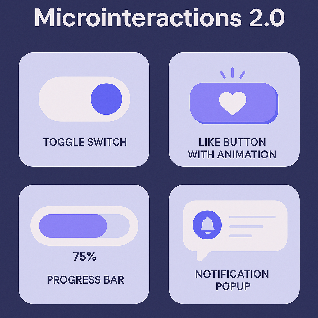 🔍 Microinteractions 2.0: The Tiny Details Revolutionizing UX | by ...