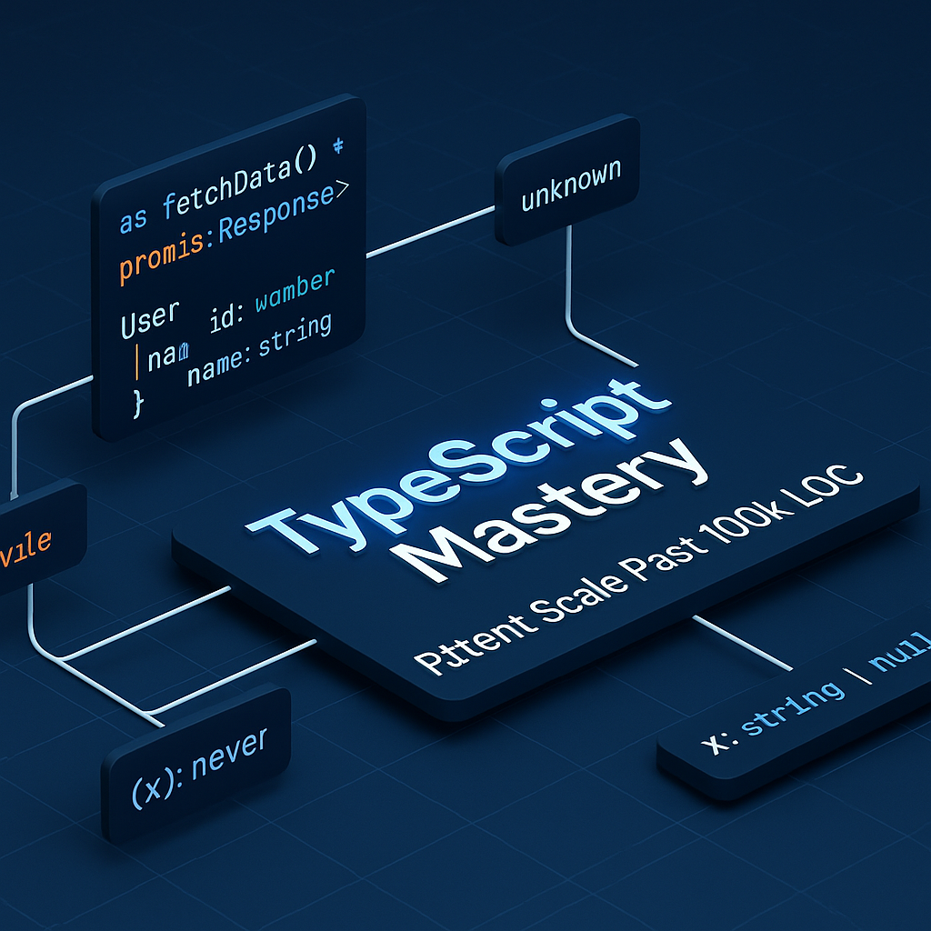 TypeScript Mastery: Patterns That Scale Past 100k LOCTypeScript Mastery ...
