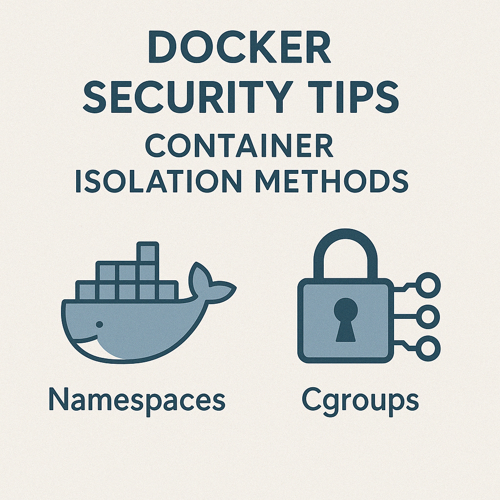 Docker Security Tips. 1 — Understand the Isolation Layers | by Eren Cankut Uysal | Apr, 2025 ...