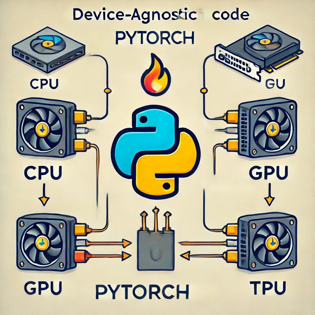 Device-Agnostic PyTorch Code for Maximum Flexibility | by Chandra Prakash | Medium