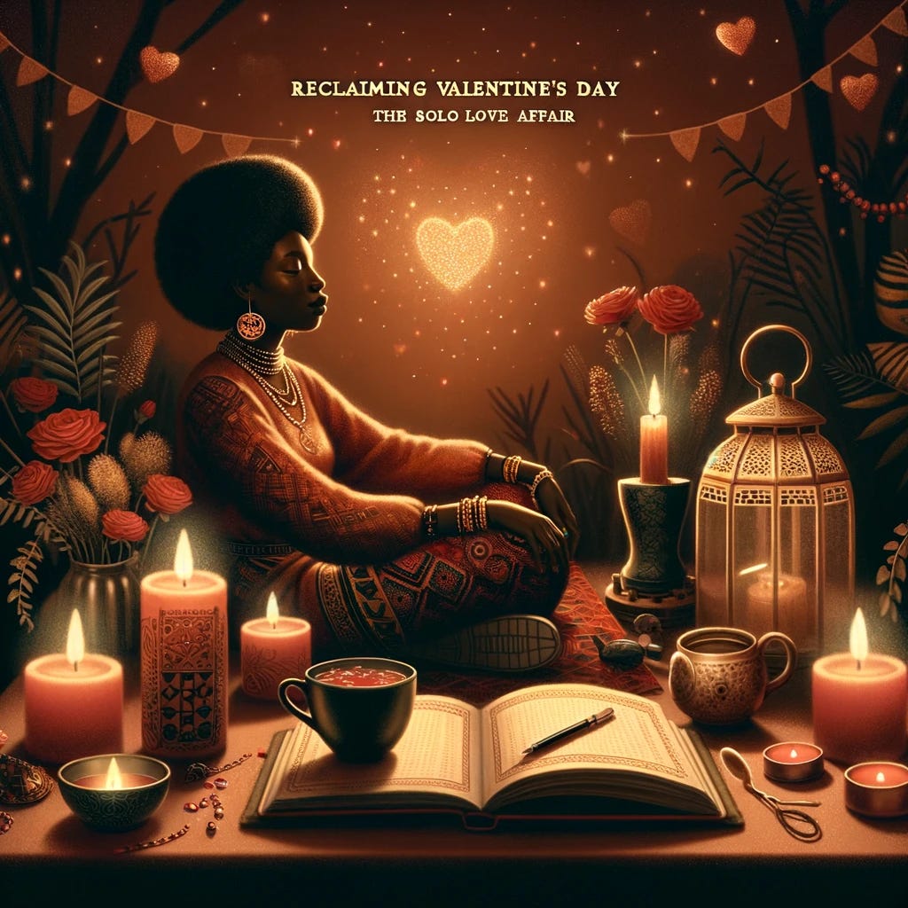 Reclaiming Valentine’s Day: The Solo Love Affair | by Venus Diann | Feb, 2024 | Medium