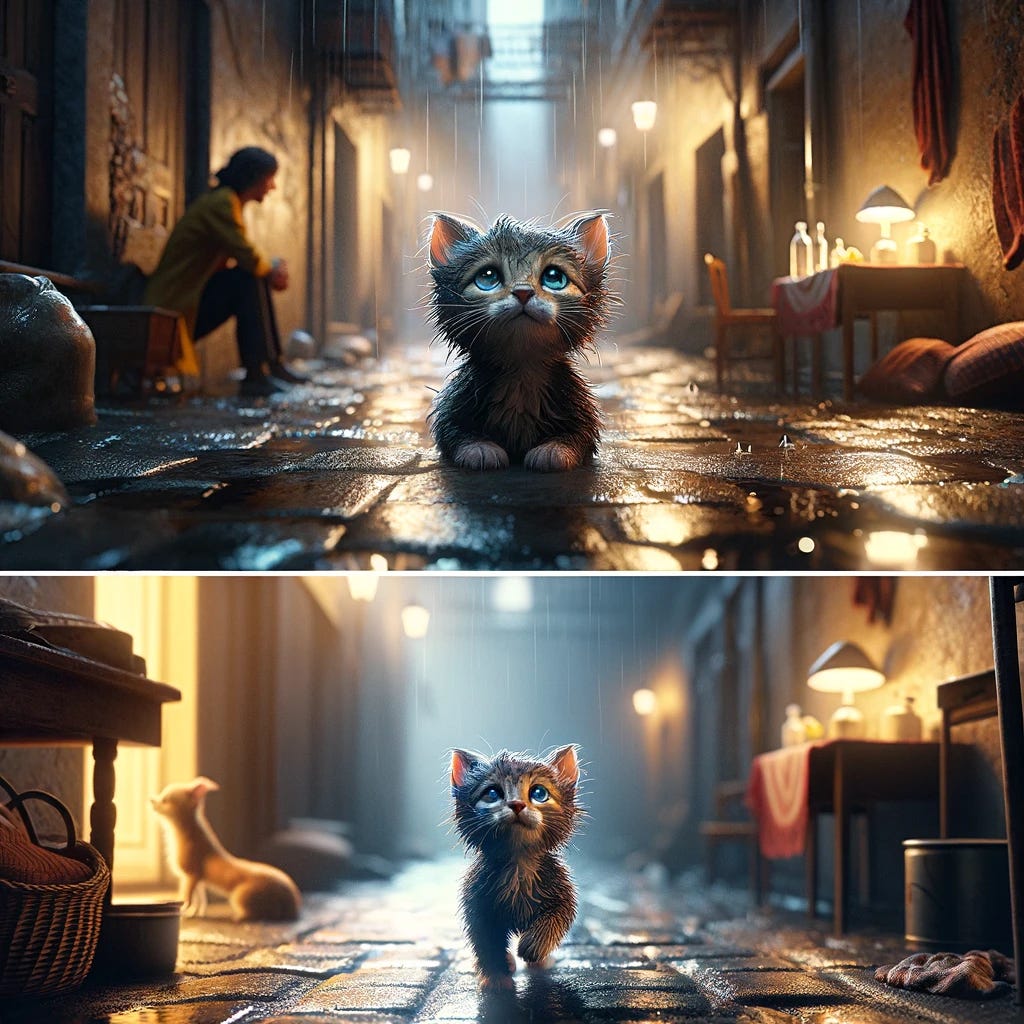 Mews in the rain. An Alley Encounter and Unlikely… | by CJ Coop ...