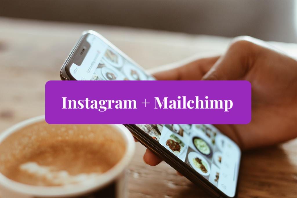 How to add an Instagram feed to Mailchimp | by Matt Hyder | Medium