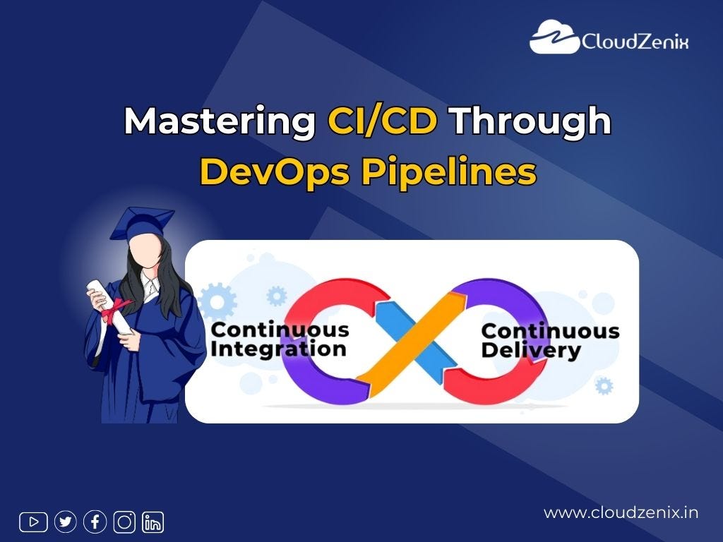Mastering CI/CD Through DevOps Pipelines | by Cloudzenix In | Feb, 2024 | Medium