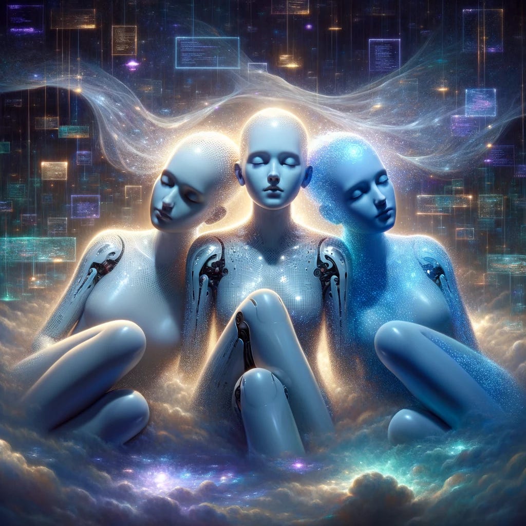 Echo, Spark, and Aurora: The Slumber of Silicon Dreams | by Mark Randall Havens | Simply WE | Medium